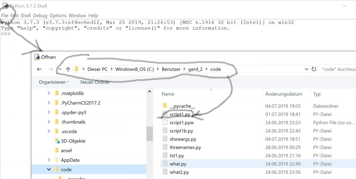 STARTING WITH PYTHON3 – The very beginning – part 2 | uffmm